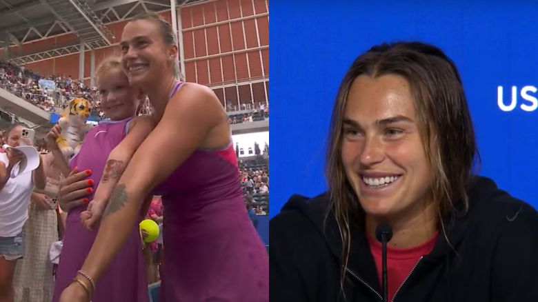Tennis. US Open - Aryna Sabalenka a craqué devant mini Aryna : «C'était si mignon !» - TennisActu
